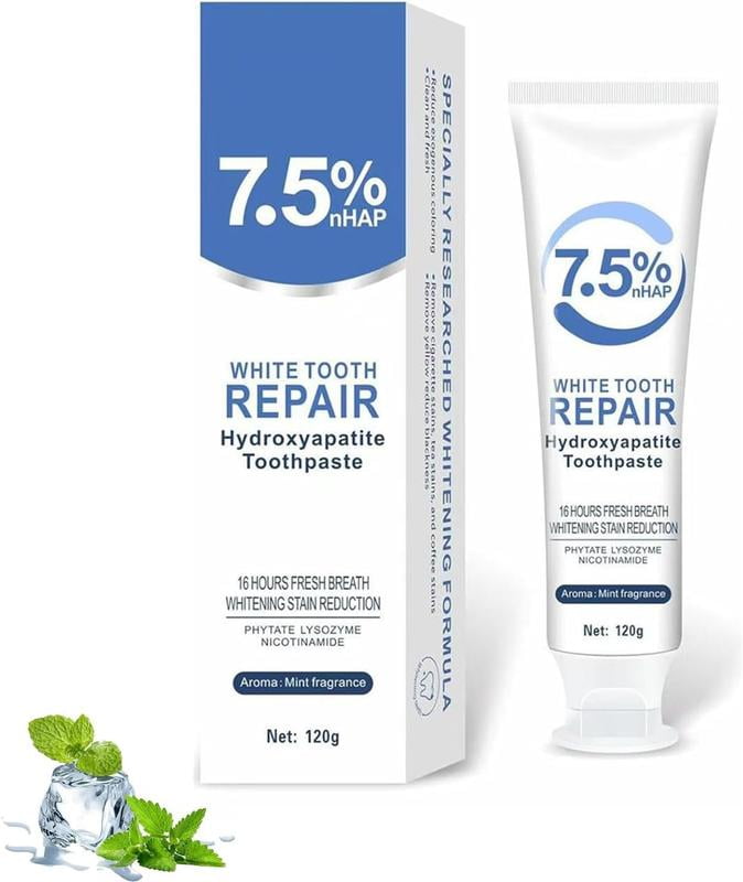 Hydroxyapatite Toothpaste for Sensitive Teeth - Enamel Repair ...