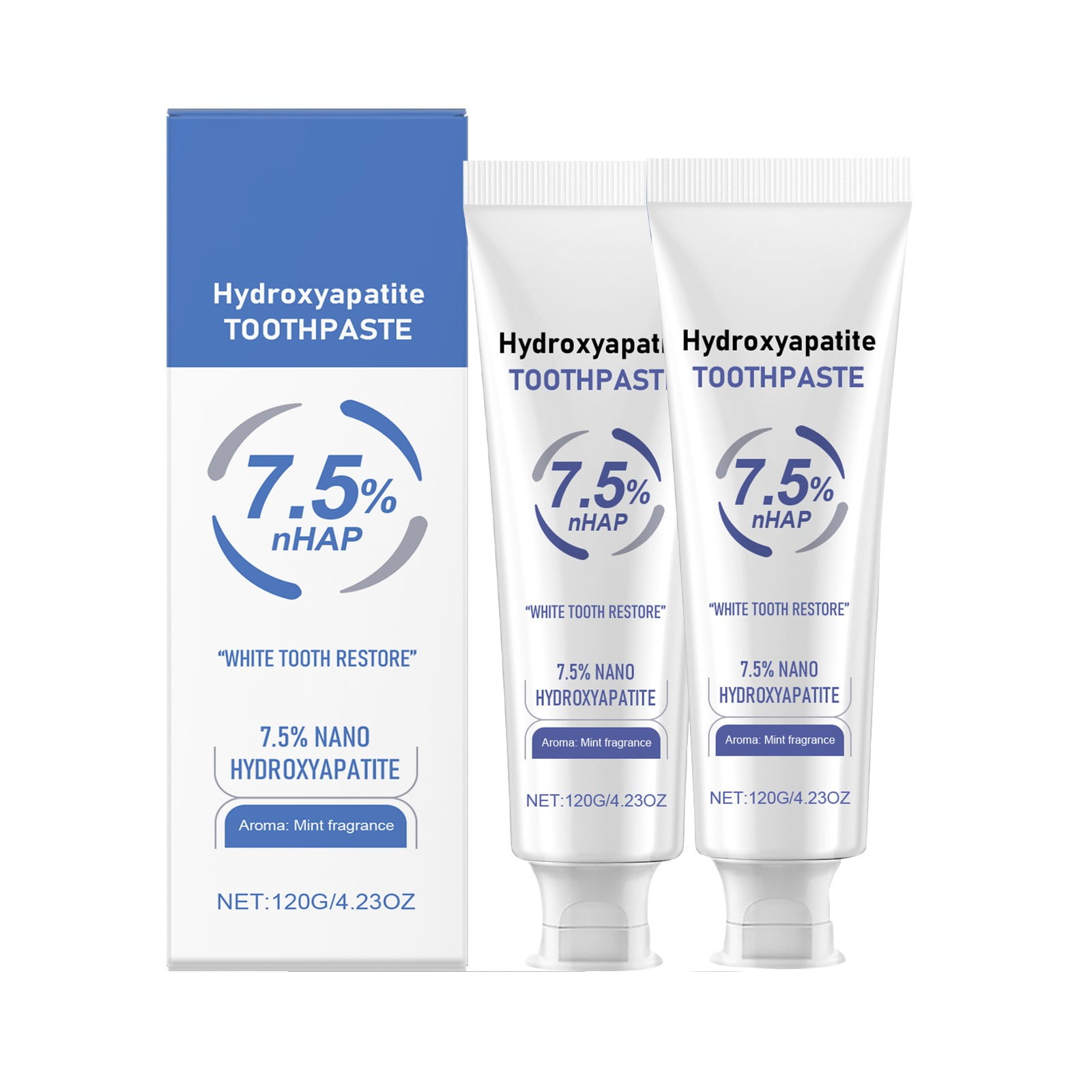 Hydroxyapatite Toothpaste for Whitening and Enamel Protection ...