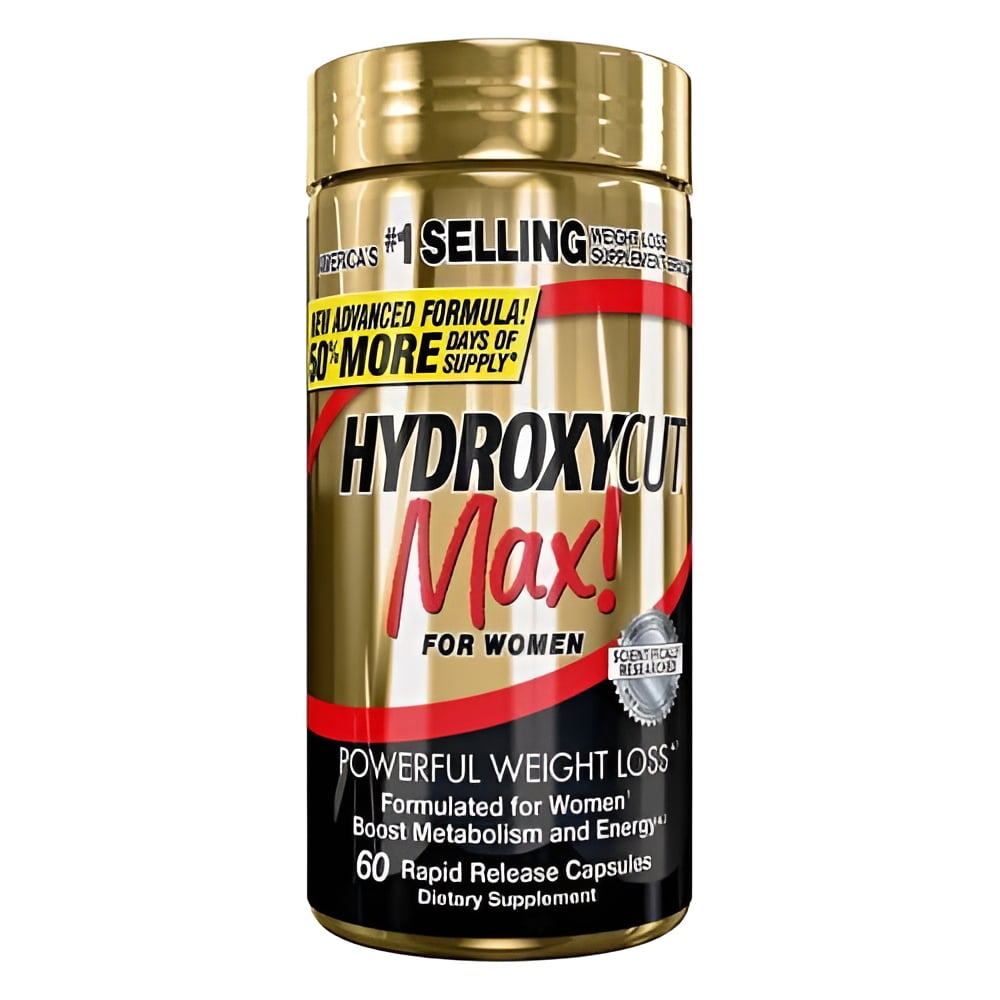 Hydroxycut Max Weight Loss Pills for Women, Rapid Release Liquid ...