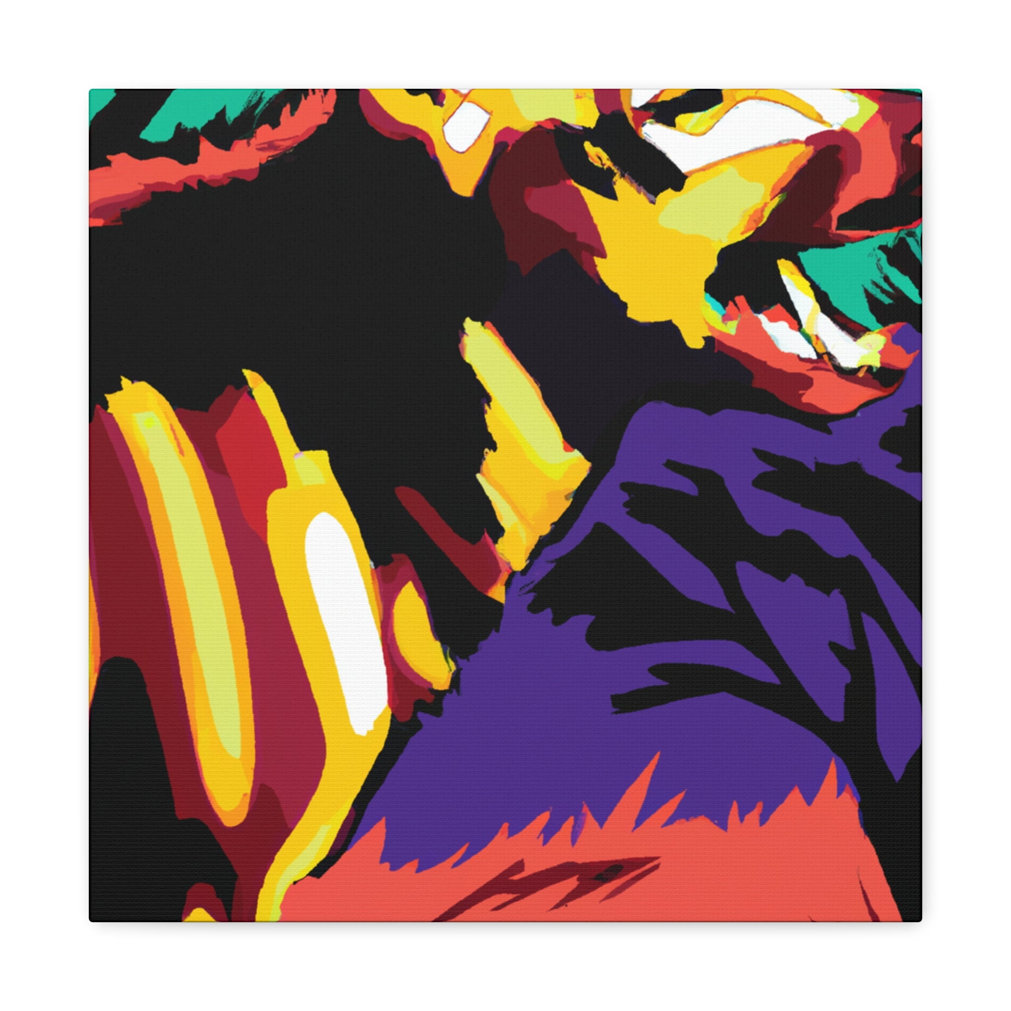 Hyena's Big Bite - Canvas - Walmart.com