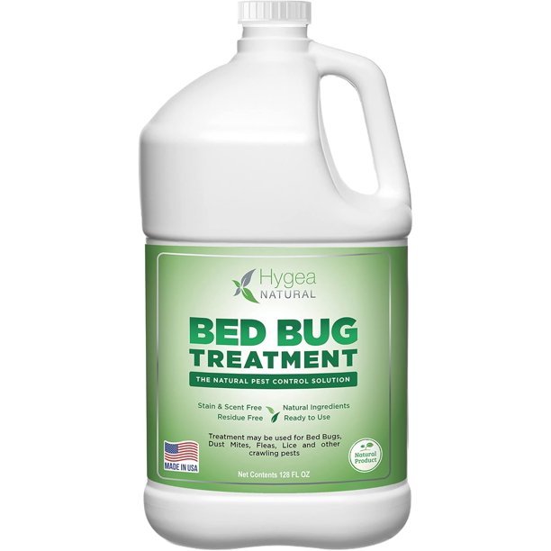 Hygea Natural Killer Bed Bugs Spray - Child & Pet Safe, Odorless, Non ...