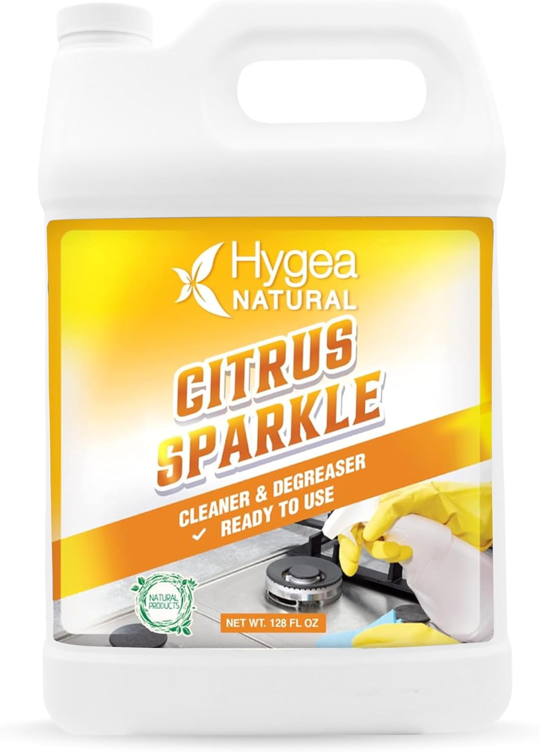 Hygea Natural Citrus Sparkle Cleaner and Degreaser Ready to Use Heavy ...