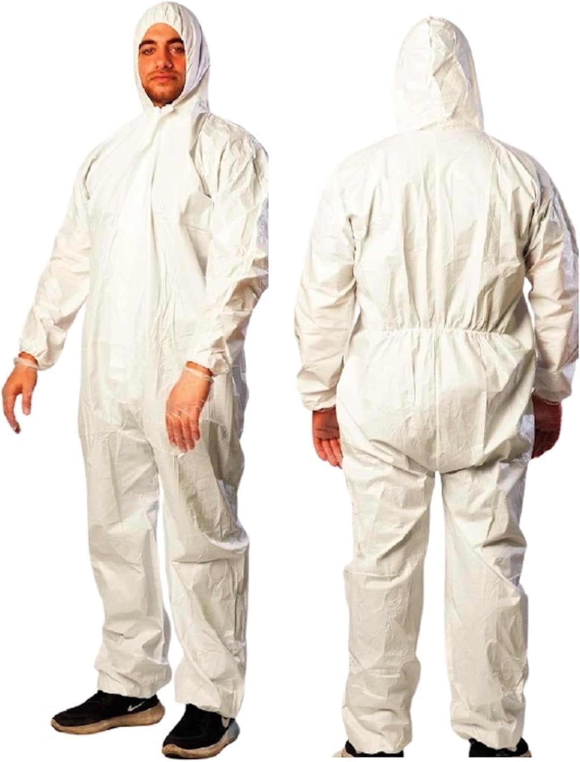 Hygea Natural Disposable Coveralls for Men & Women Full Body Protective ...