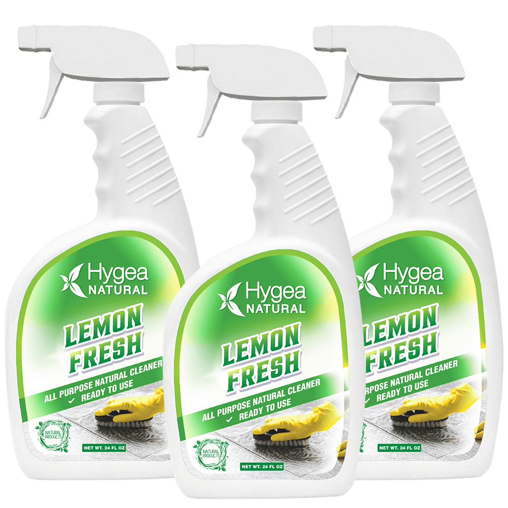 Hygea Natural Lemon Fresh All Purpose Cleaner Combo- Multi-Surface Non ...