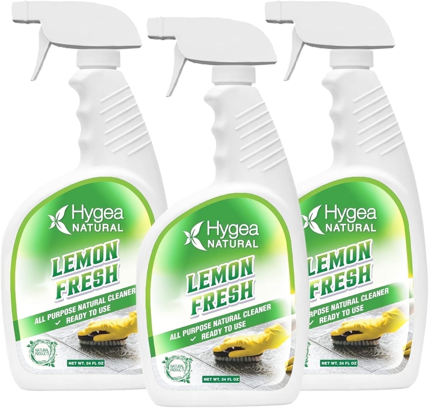 Hygea Natural Lemon Fresh Surface Cleaner, Eco-Friendly All Purpose ...