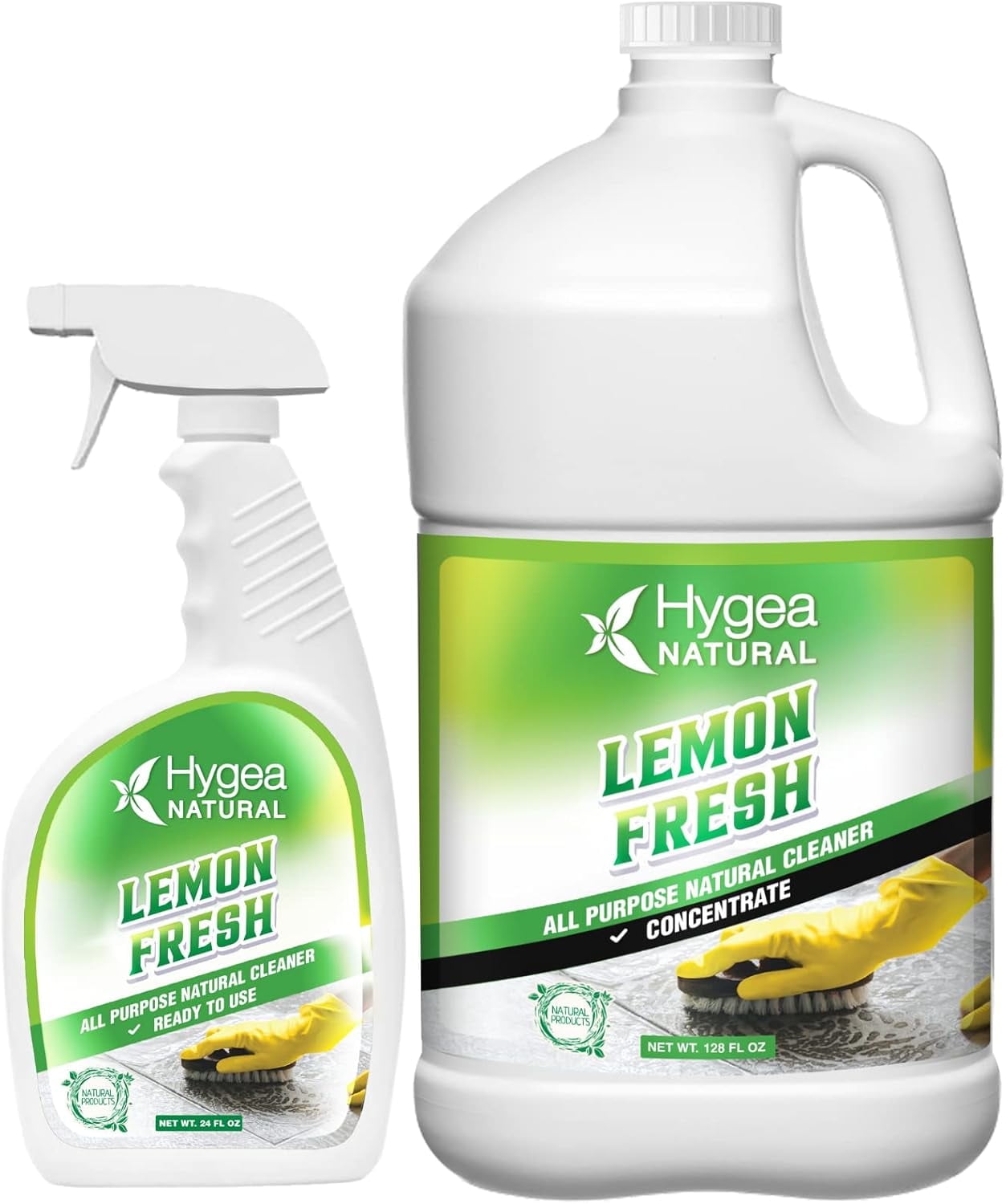 Hygea Natural Lemon Fresh All Purpose Cleaner Floor Cleaning Spray ...