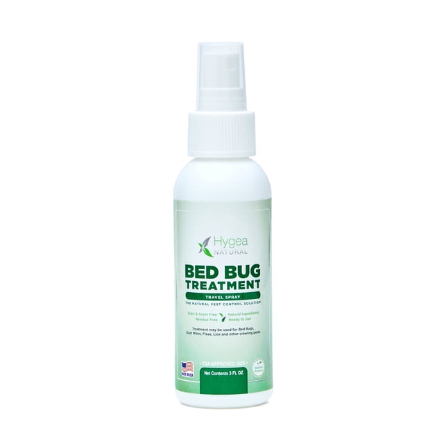 Hygea Natural Lice & Bed Bugs Killer Travel Spray - Child & Pet Safe ...