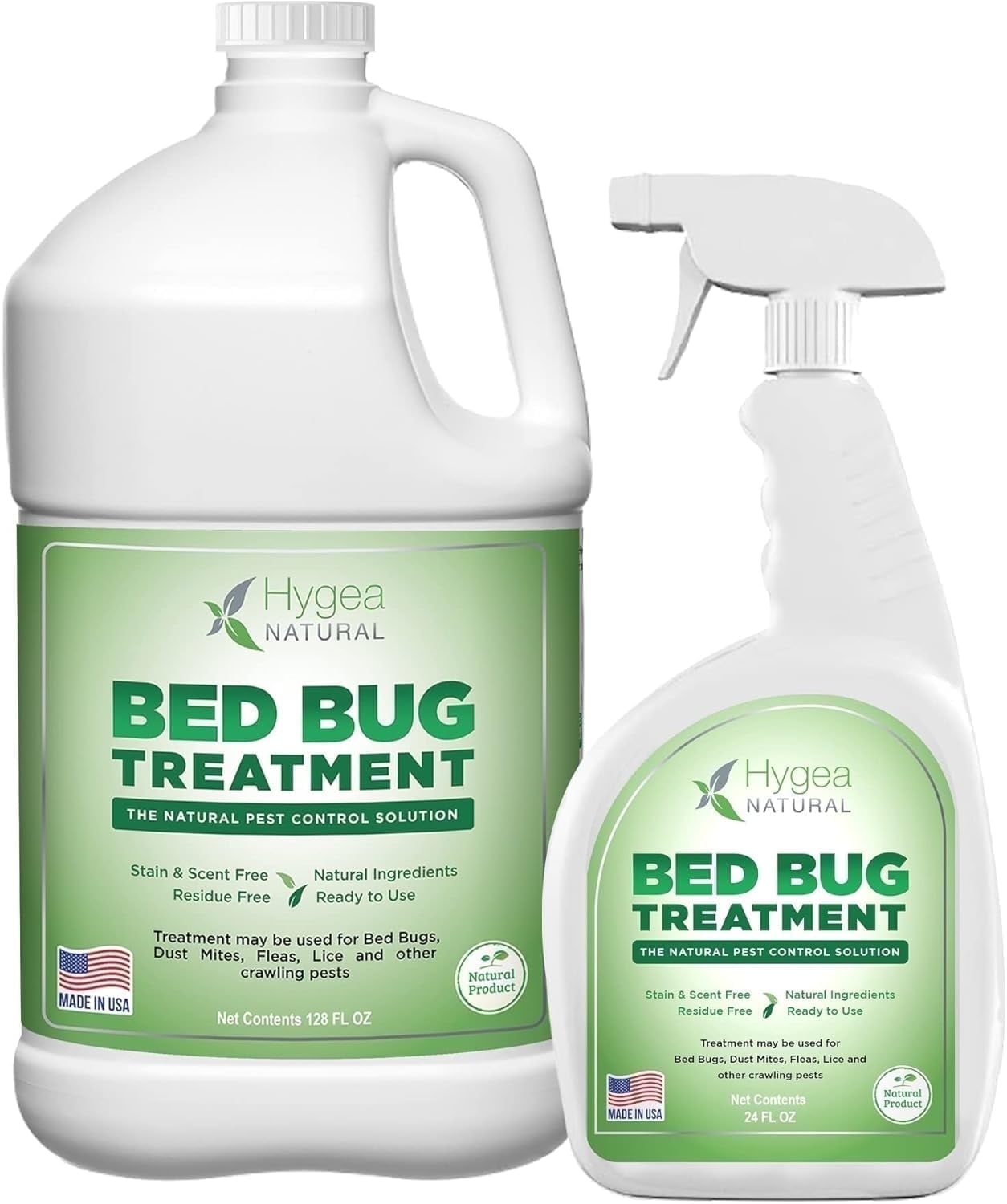 Hygea Natural Lice, Mite, and Bed Bug Spray Treatment Insect Killer ...