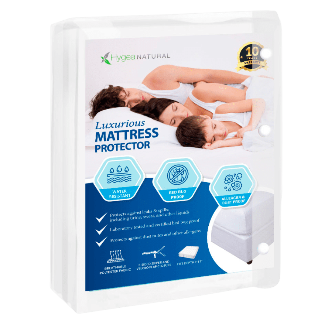 Ultimate Guardian Bed Bug Proof Zippered Mattress Protector, King ...