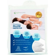 Standard Pillow Protectors (Set of 2) – Zippered Waterproof Pillow ...