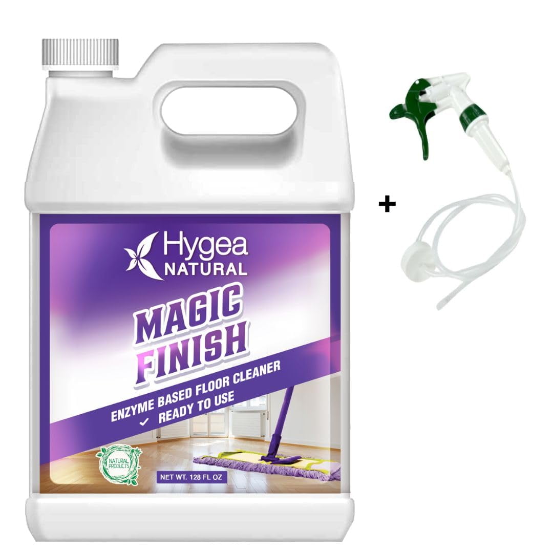 Hygea Natural Magic Finish Natural Enzyme-Based no rinse Floor Cleaner ...