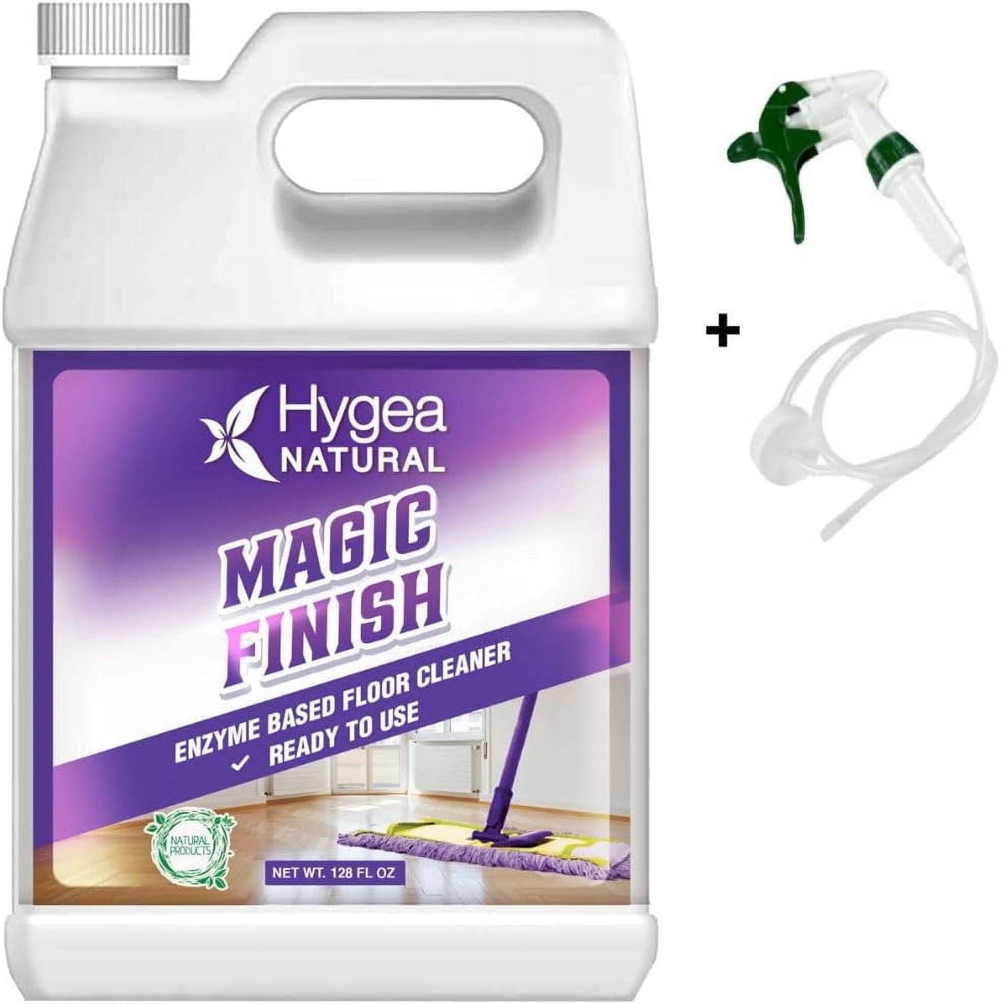 Hygea Natural Magic Finish Enzyme Cleaner Non-Toxic Multi-Surface Floor ...