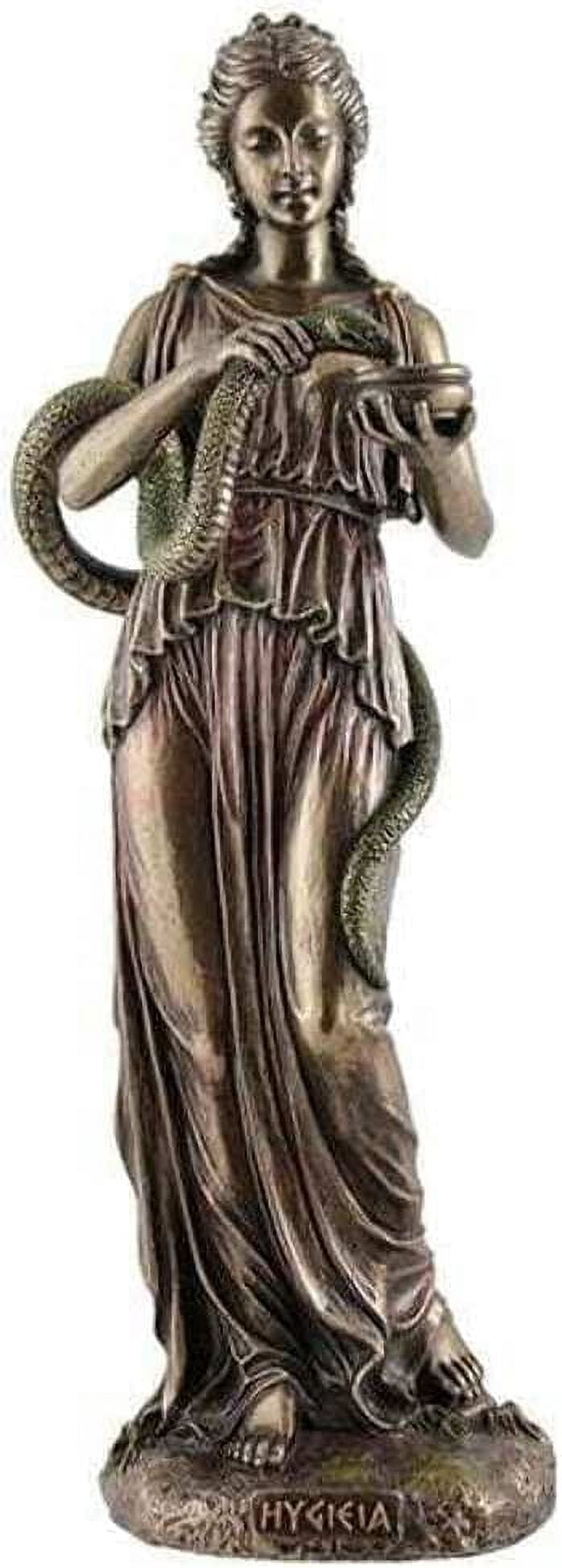 Hygeia Greek Goddess of Health Statue Sculpture - Walmart.com