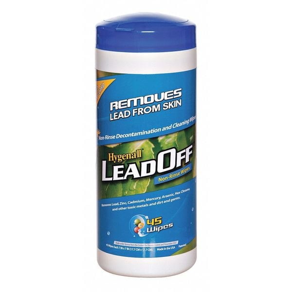 Hygenall Lead Removing Wipes,Canister,PK12 45NRCN - Walmart.com