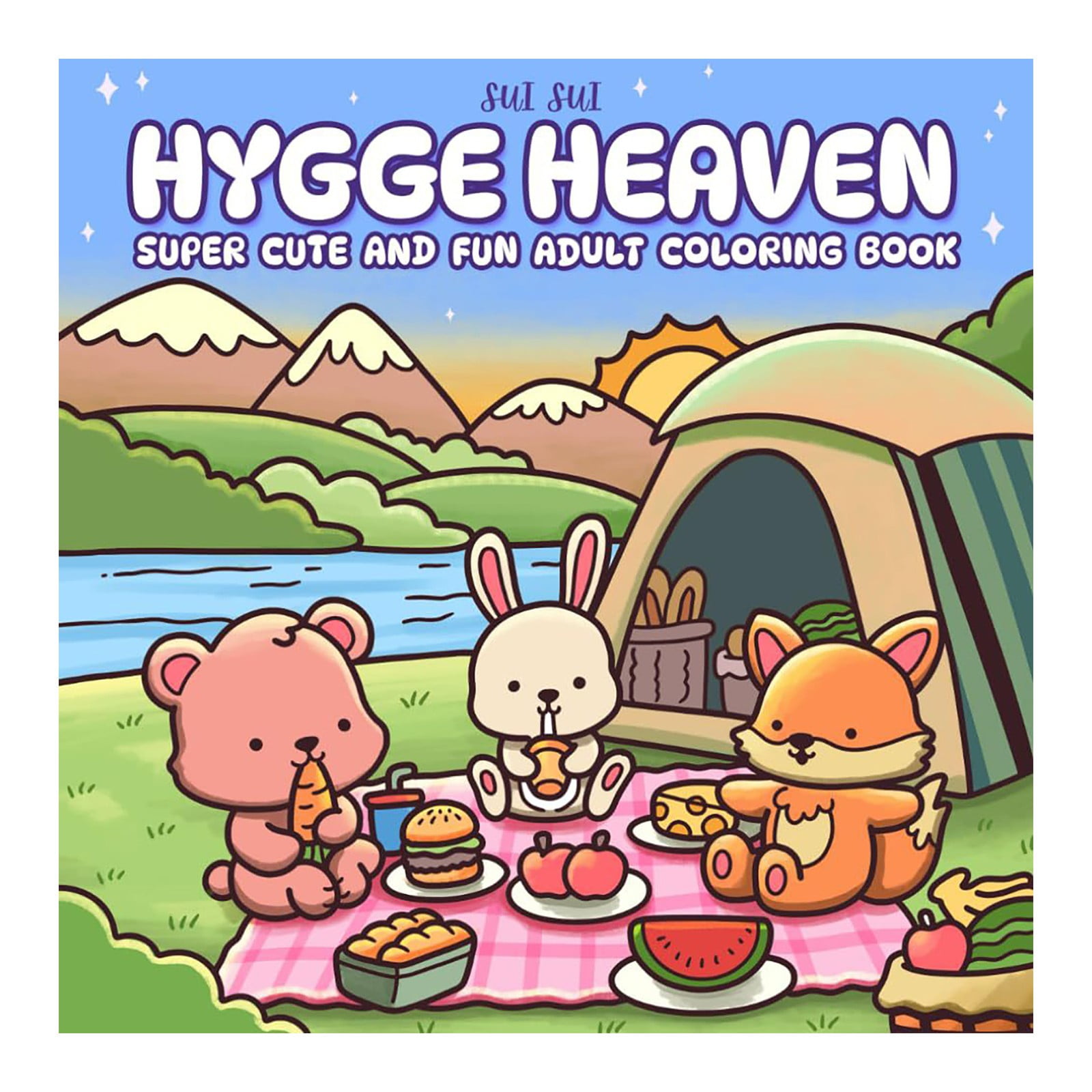 Hygge Coloring Book Clearance! Hygge Heaven Moments Coloring Book Cute ...