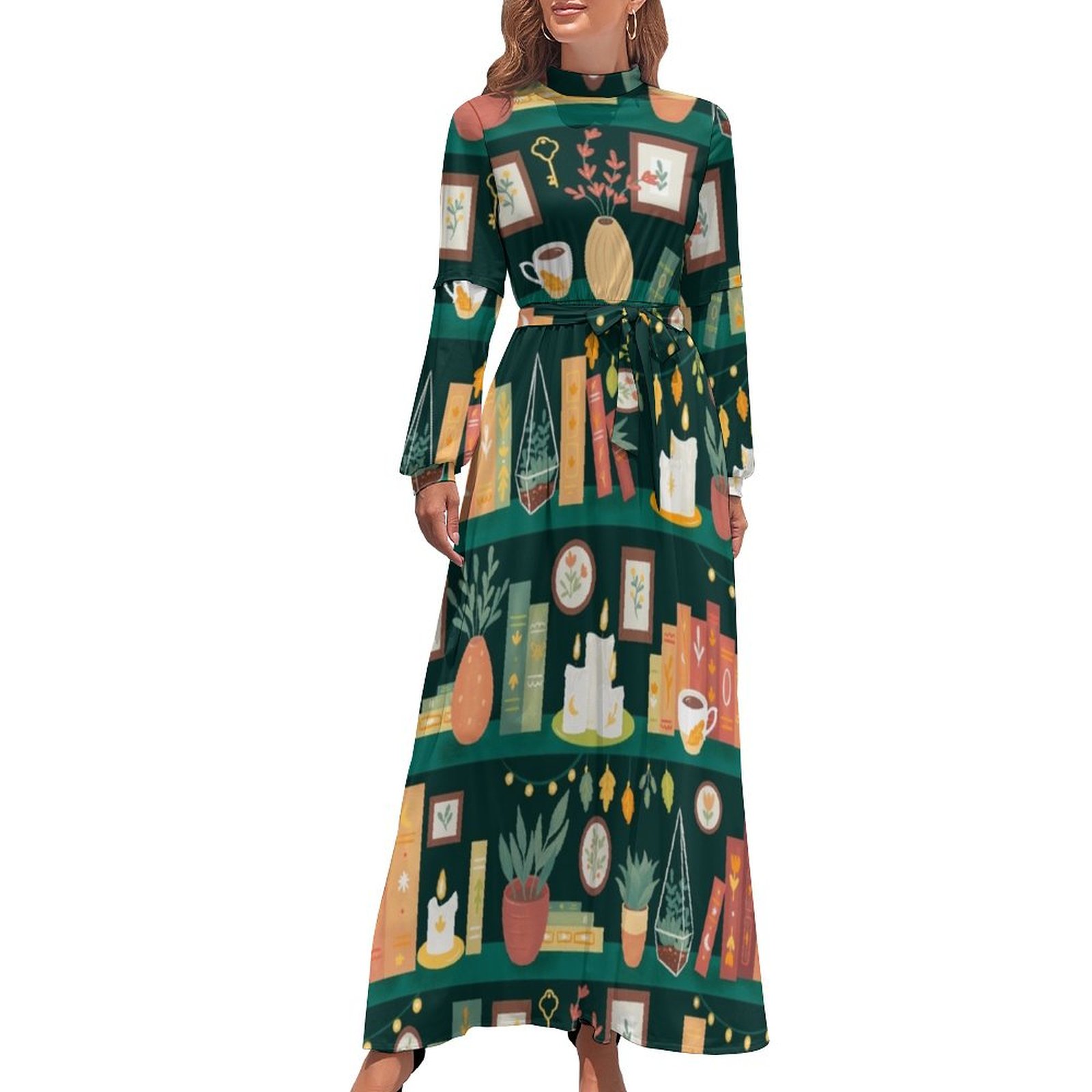 Hygge library Long Dress summer dresses for women 2024 women's clothing ...