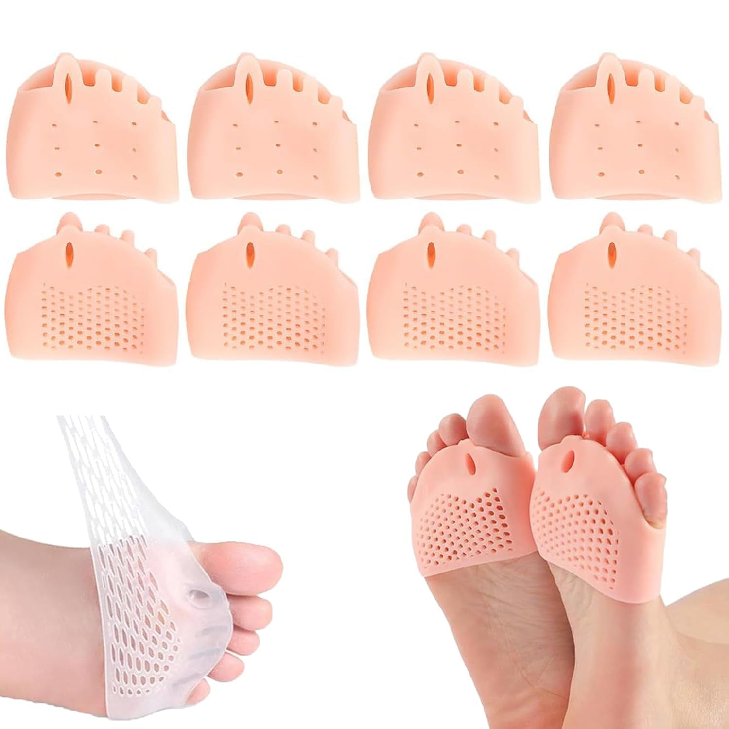 Hyggear Silicone Toe Separators for Women, 2025 NEW Hygger Silicone Toe ...