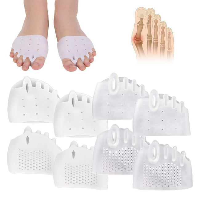 Hygger Bunion Corrector, 4 Pcs Hyggear Silicone Toe Separators for ...