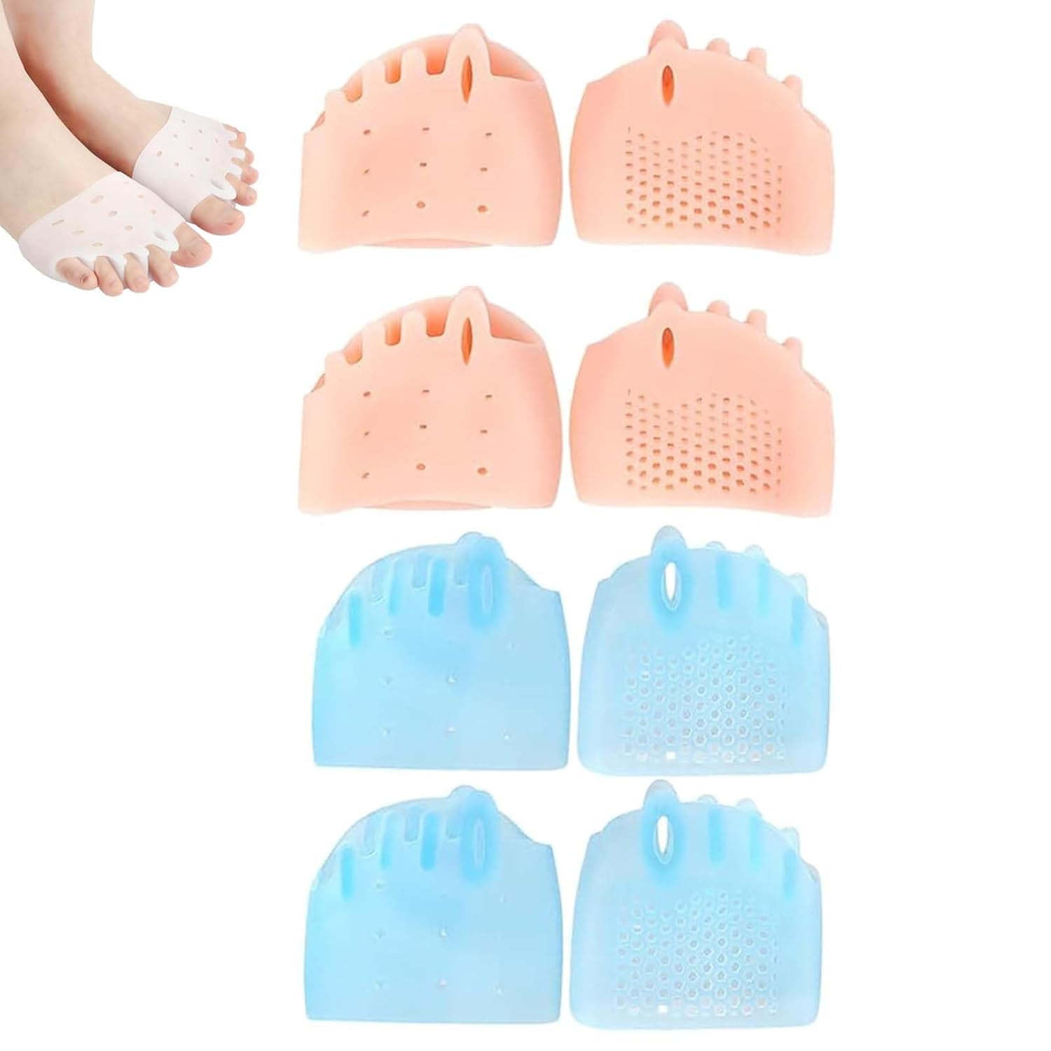 Hygger Bunion Corrector, Hyggear Silicone Toe Separators for Women Men ...