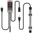Hygger - Submersible Titanium Pinpoint Aquarium Heater - 200W - Walmart.com