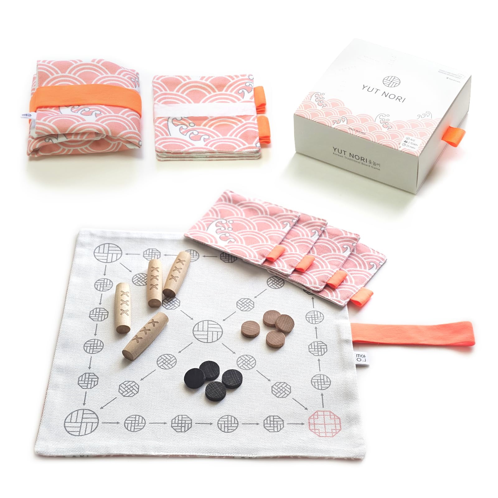 Hyggetime YUTNORI/Portable Board Game/Korean Folk Game YUNNORI ...