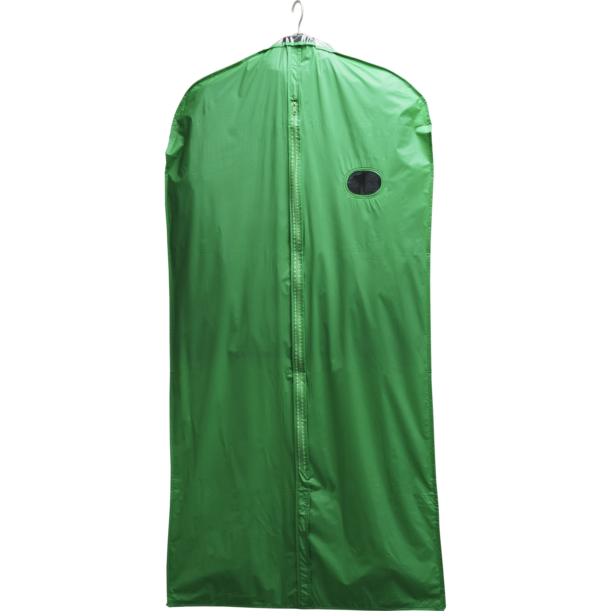 HygiCare Vinyl Garment Bag, Green, 24"x48", Clear Window, Easy to Use ...