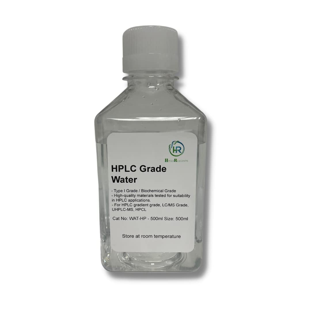 Hygia HPLC Grade Water (500 mL) - Walmart.com