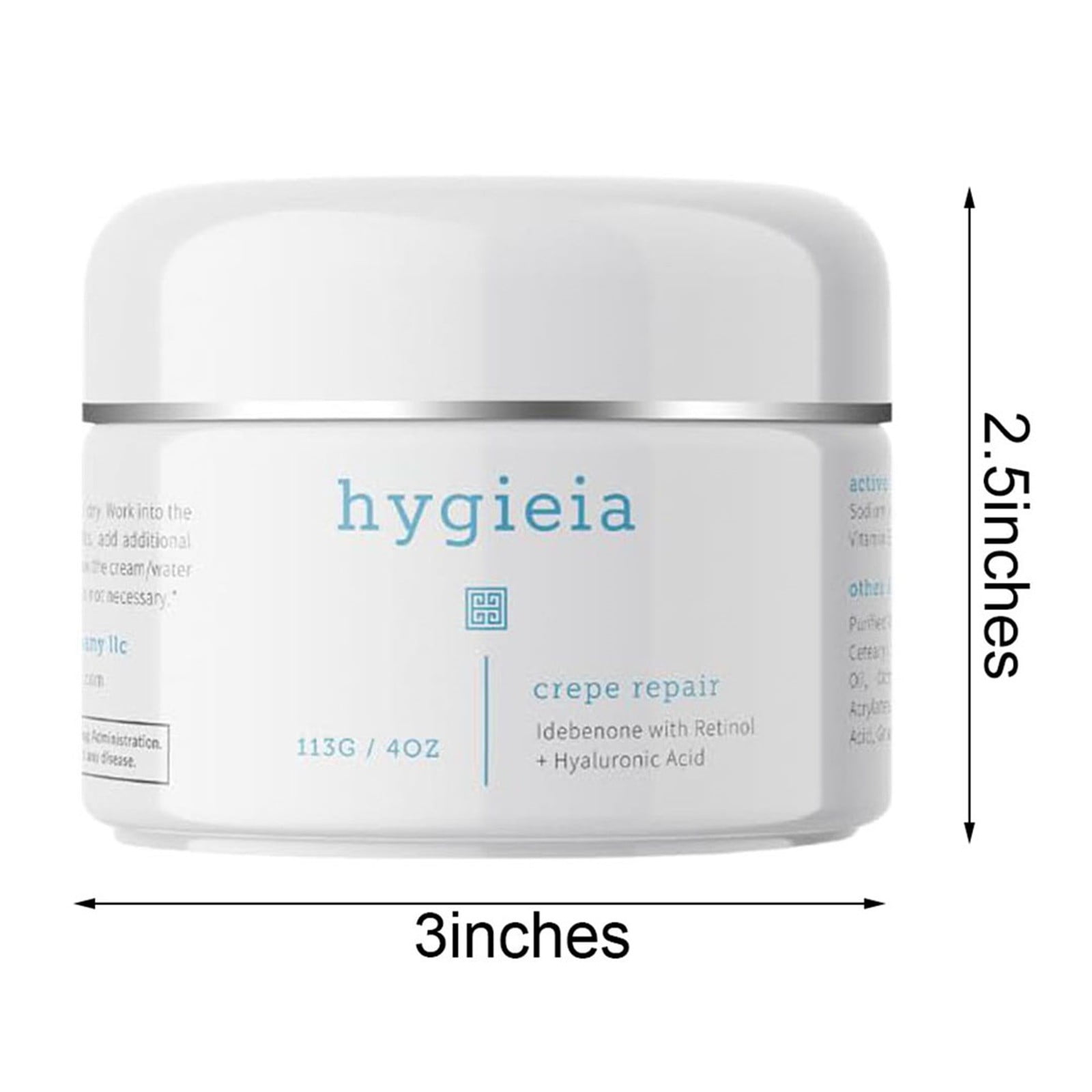 Hygieia Crepe Repair Cream for Crepey Loose Skin, Skin Liposomal Repair ...
