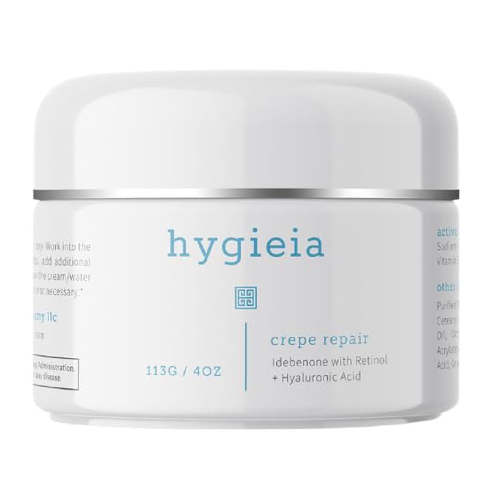 Hygieia Crepey Skin Repair Cream 4oz, Anti-Aging Firming Lotion with ...
