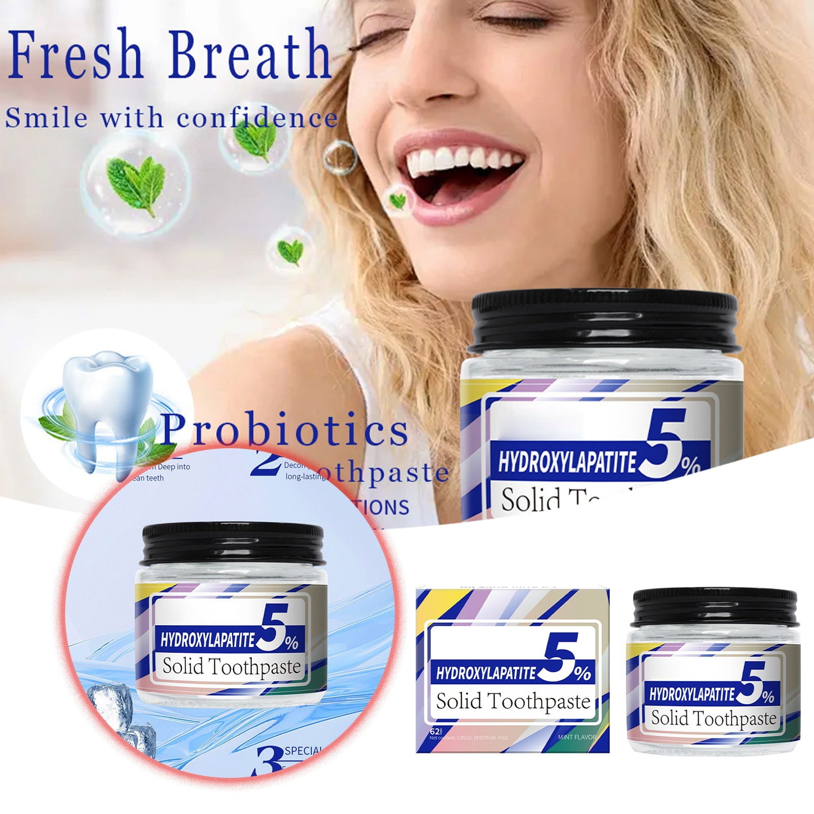 Hygiene Essentials,Hygiene Products,Probiotic Solid Toothpaste Portable ...