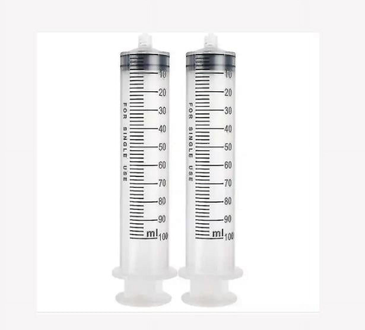 Syringe Set for Scientific Precision, 100ml Capacity, Plastic Syringe ...