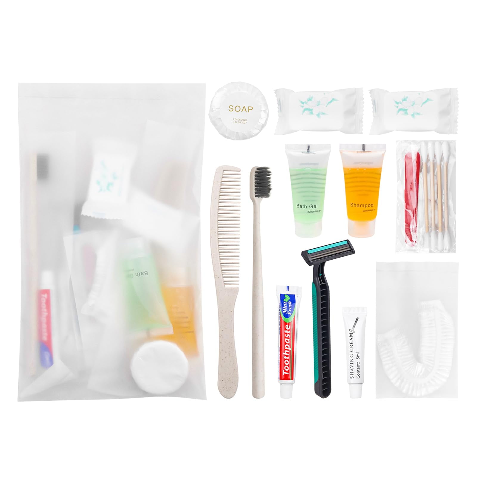 Hygiene Kit, Hygiene Kit MMF7 Bulk, Individually Packed, The Travel ...