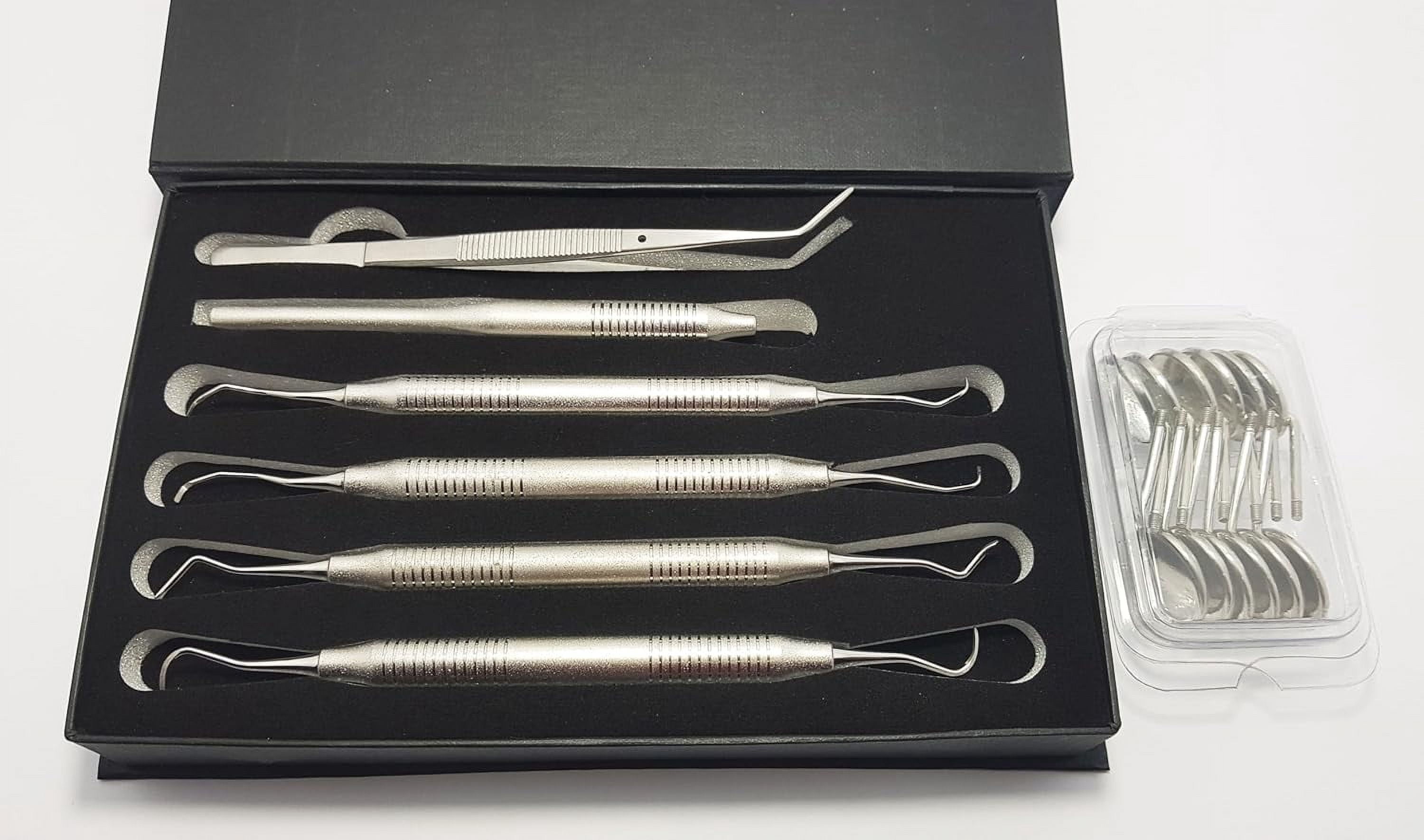 Hygiene Set Gracey Curette, Hygienist Scaler, Sickle Scaler, Mirrors ...