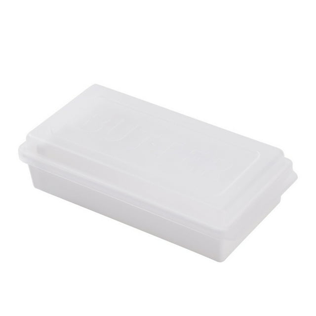 Hygienic Butter Cutting Box Cheese Storage Box With Lid Butter Dish ...