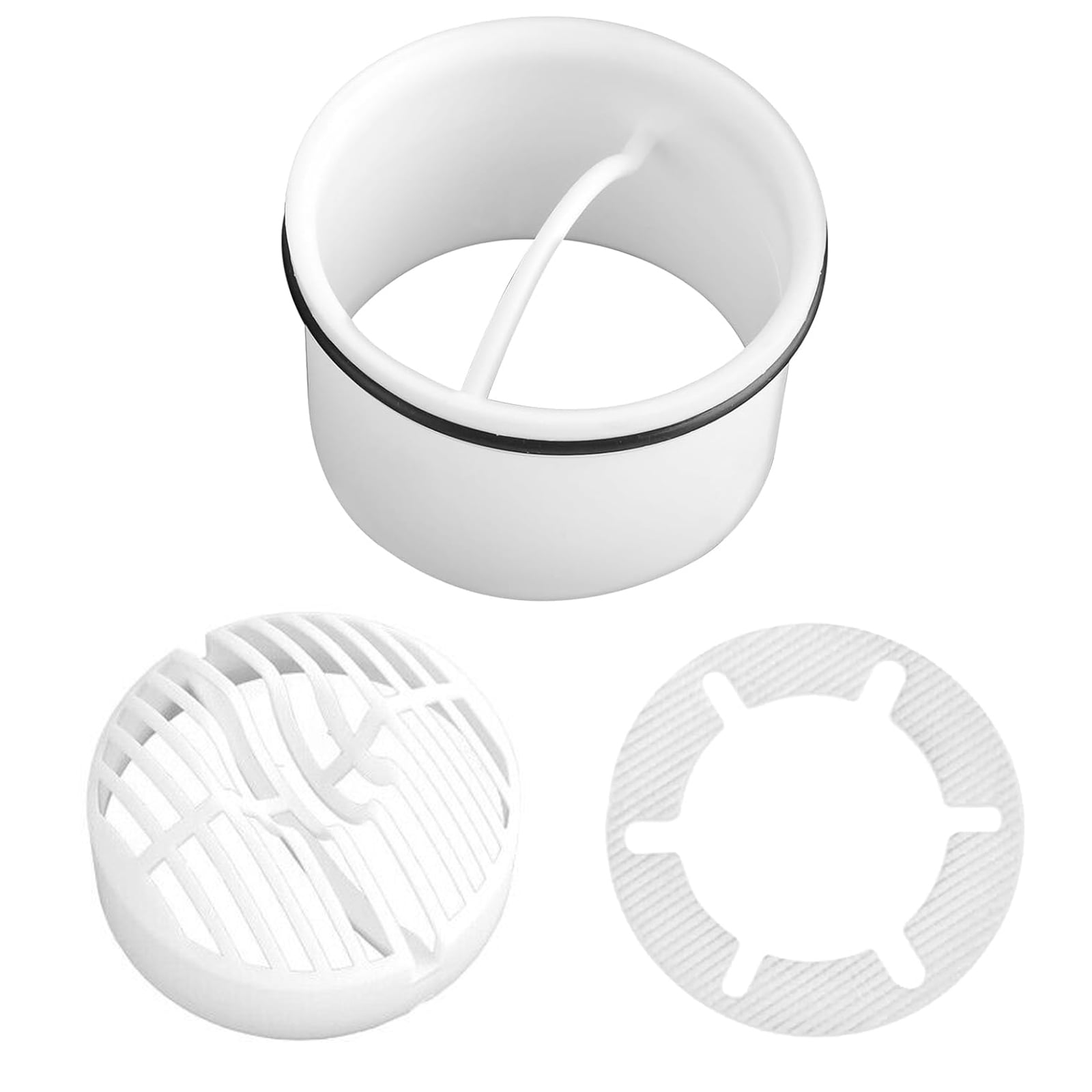 Hygienic Hair Strainer for Shower Drain Efficient Kitchen Water Sink ...