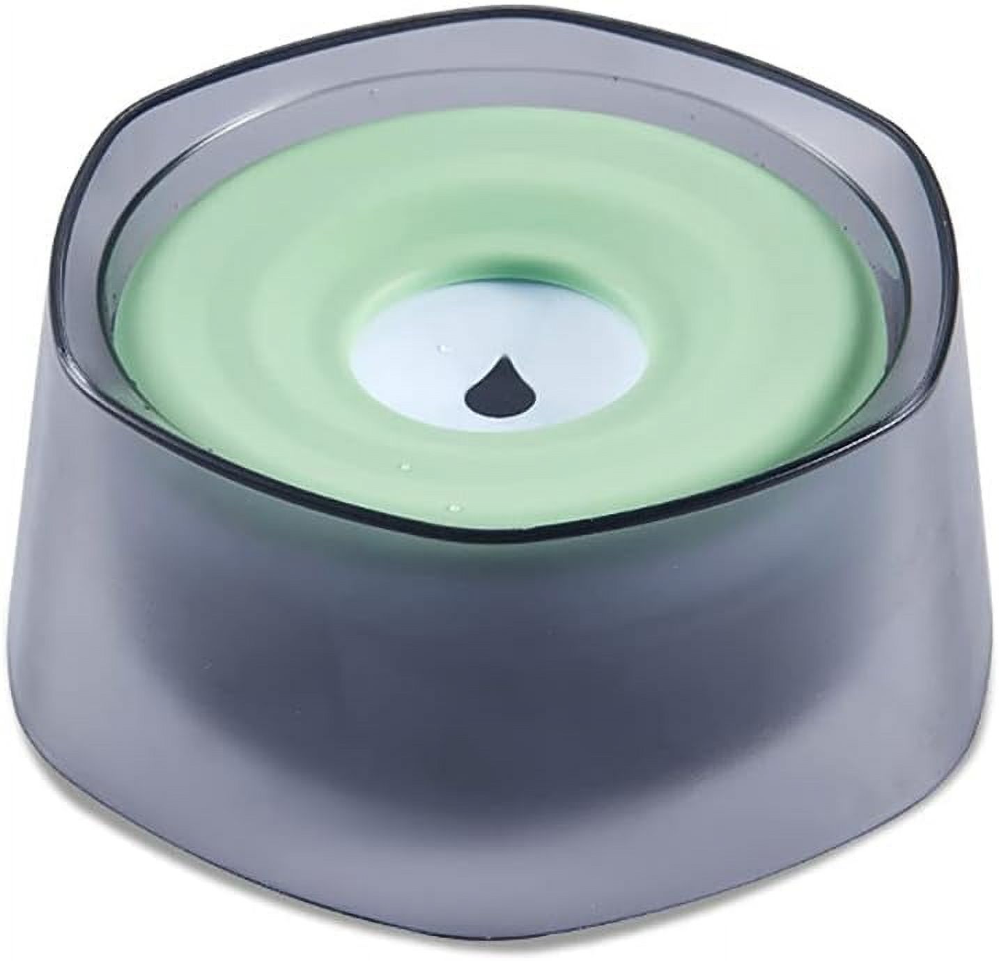 Hygienic Pet Water Dispenser, 70oz Water Bowl with Automatic Floating Disk, Innovative Design ...