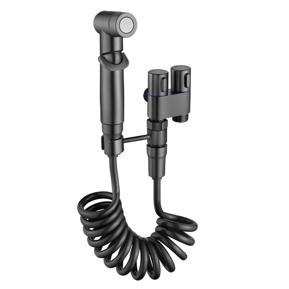 Hygienic Shower for Bathroom Toilet Bidet Shower Head Double Outlet ...