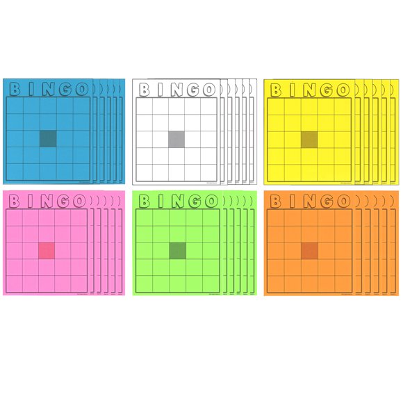 Blank Bingo Cards