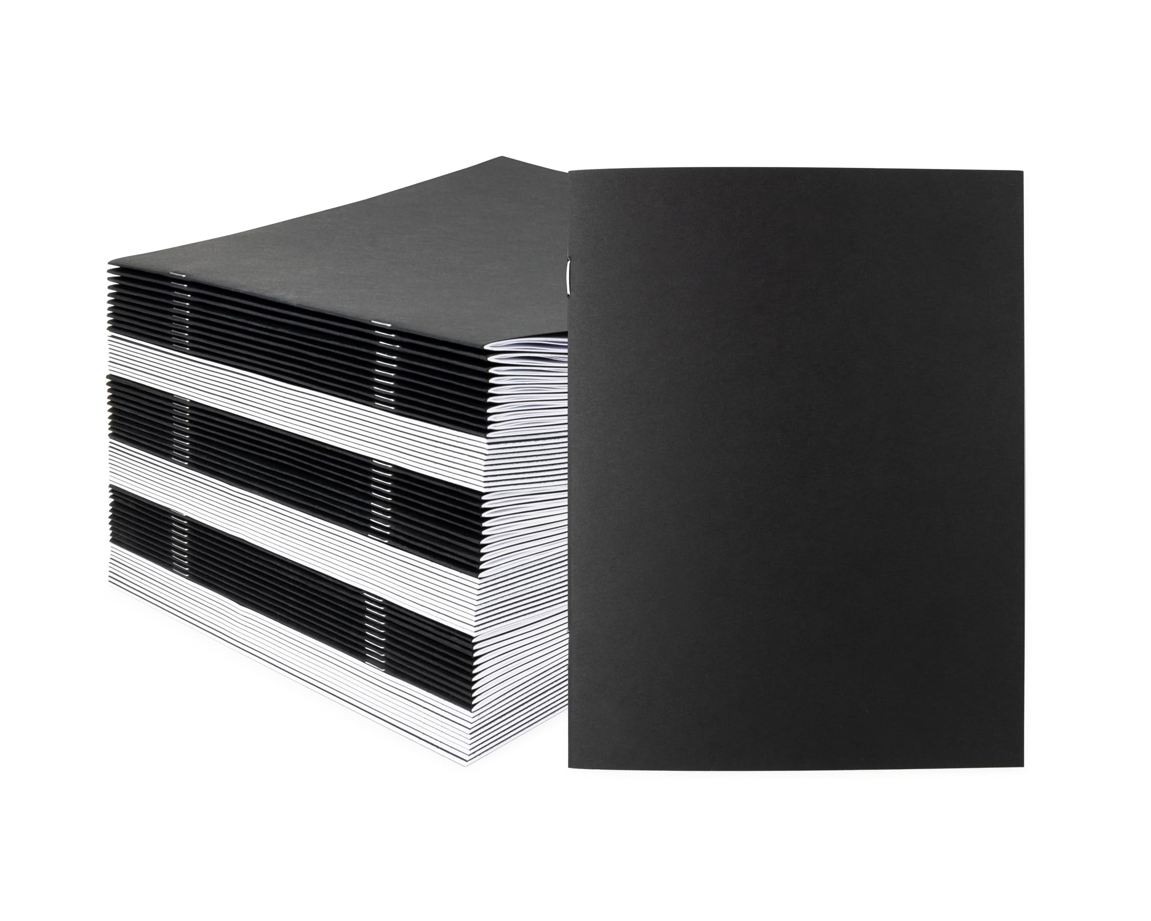Hygloss Blank Black Books, Unlined Notebooks for Journaling, Sketching ...