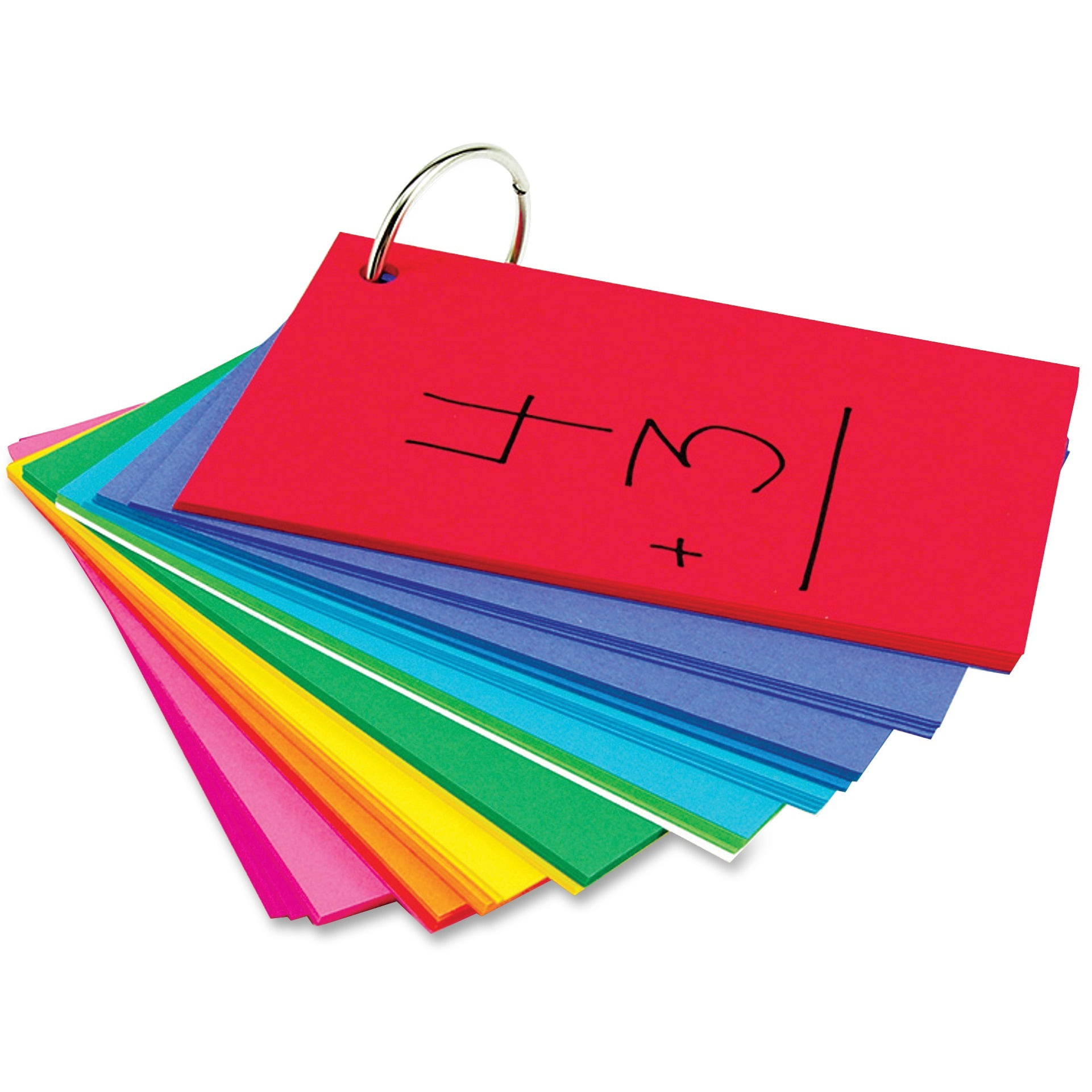 Hygloss Bright Study Buddies Flash Cards, 100 / Pack (Quantity ...