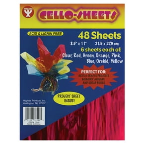 Colored Cellophane Sheets