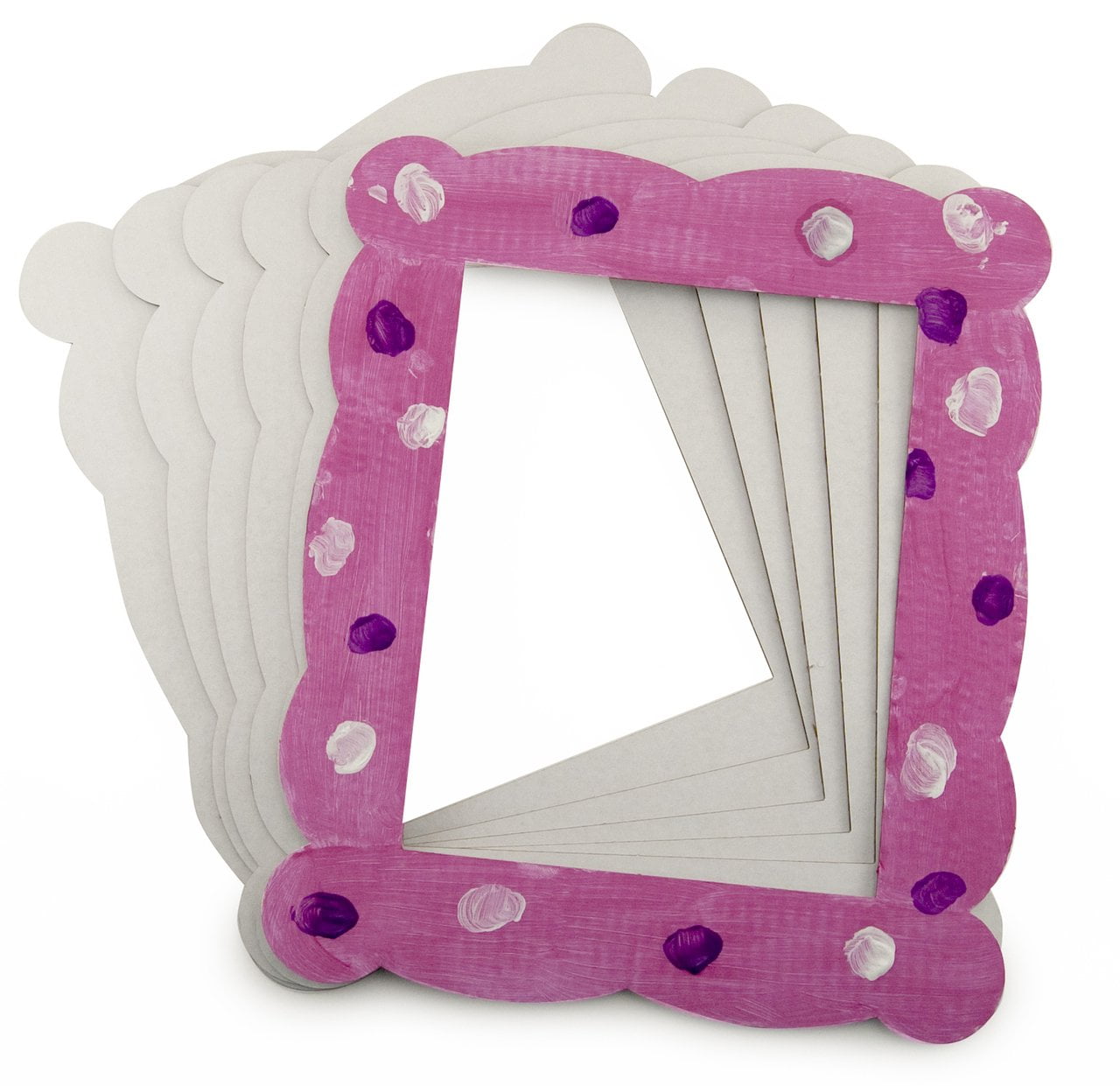 Hygloss Corrugated Cardboard Frames - 11-1/2 x 13-3/4, pkg of 12 ...