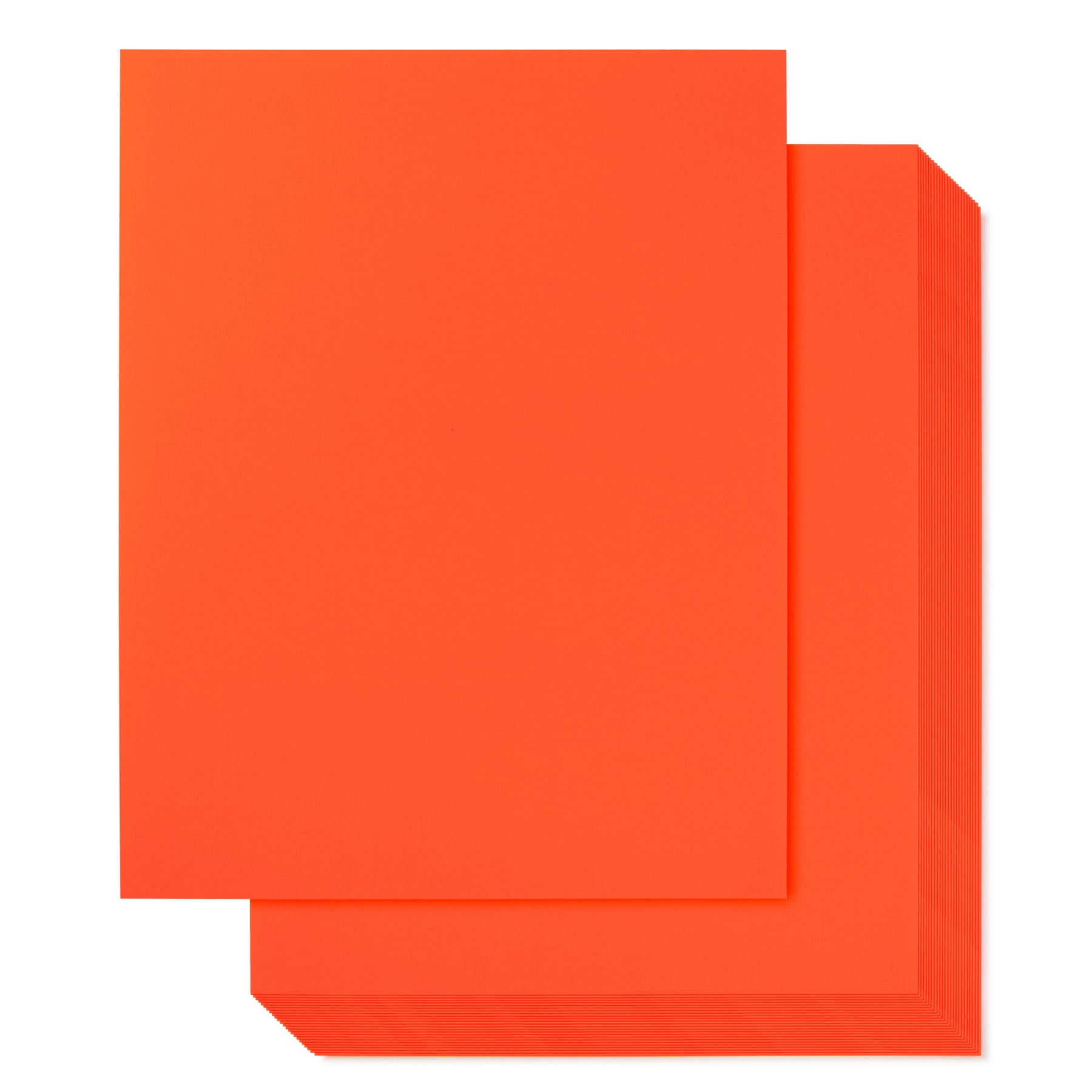 Hygloss Neon Poster Board - 11 x 14 Inch Fluorescent Red Double-Sided ...