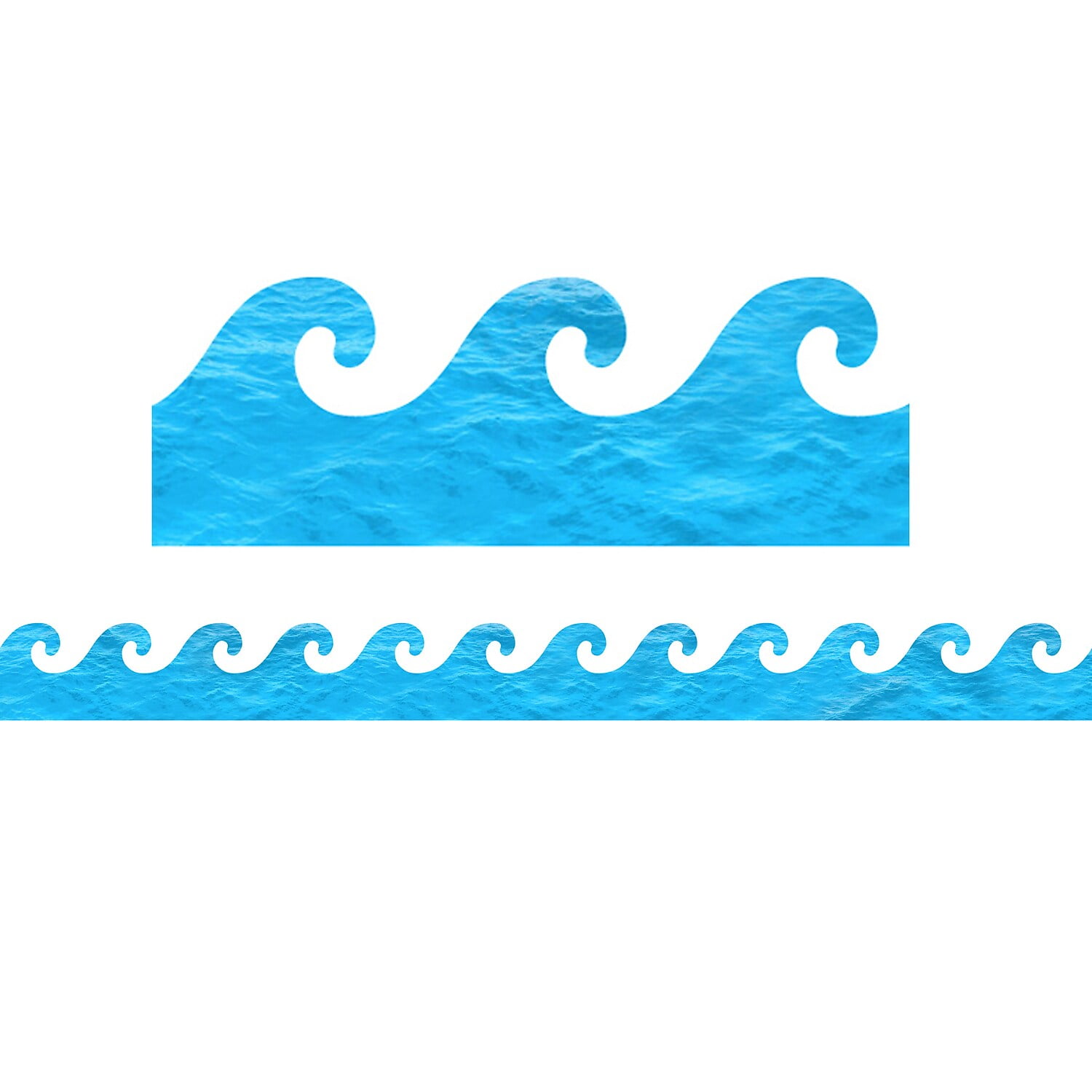 Hygloss Ocean Waves Bulletin Board Decorations, Multicolor, 12 Count, 6 ...
