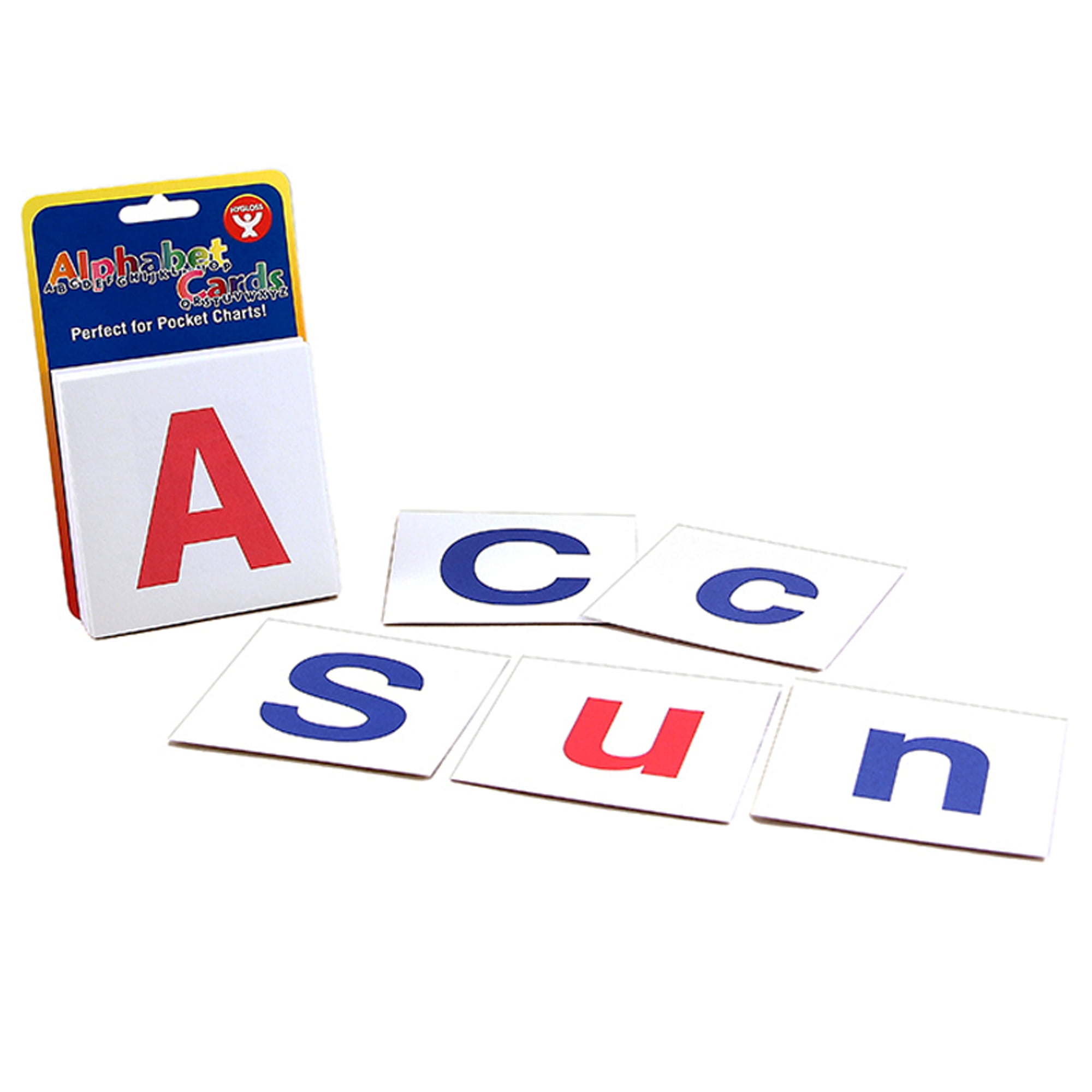 Hygloss Upper Case & Lower Case Alphabet Cards, 60 Cards - Walmart.com