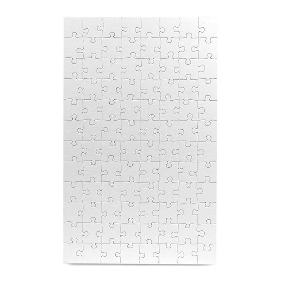 Large Blank Puzzle Piece