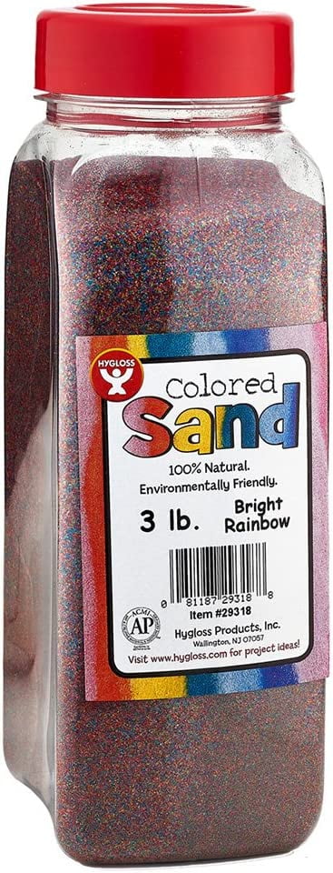 Colorful Play Sand for Preschool Classrooms - 3 lb Bucket - Walmart ...