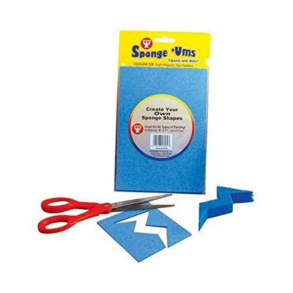 Hygloss Products Compressed Sponges for Crafts, 8.5 x 8.5-Inch Sheets ...