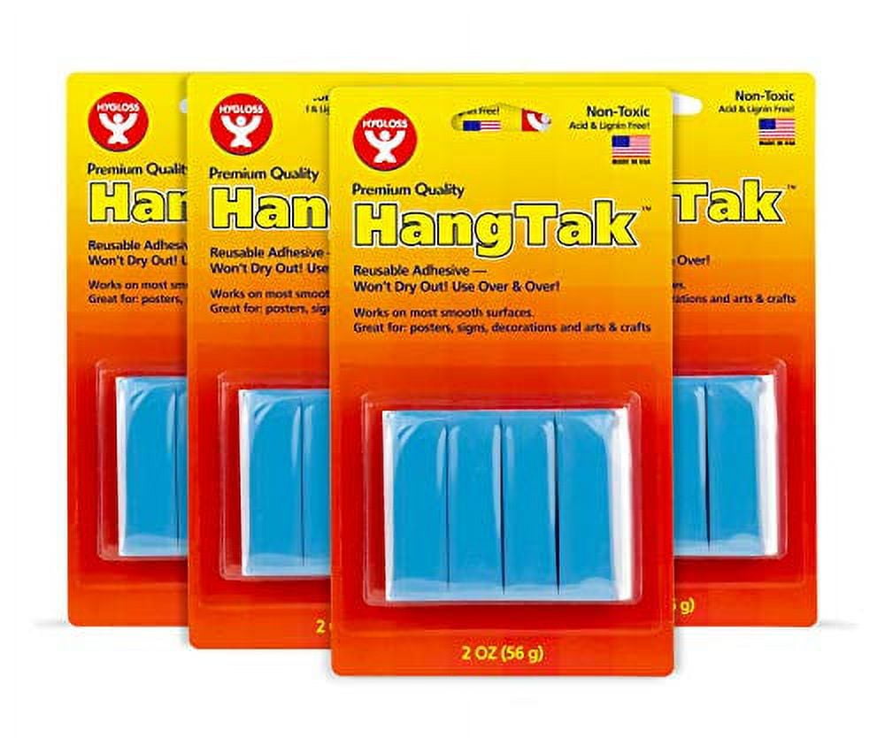 Hygloss Products HangTak - Reusable Adhesive Putty Tack for Posters ...