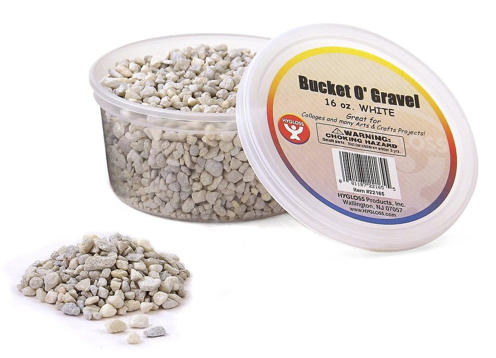 Hygloss Products, Inc Craft Rocks Mini Stones for Art Projects-Bucket O ...